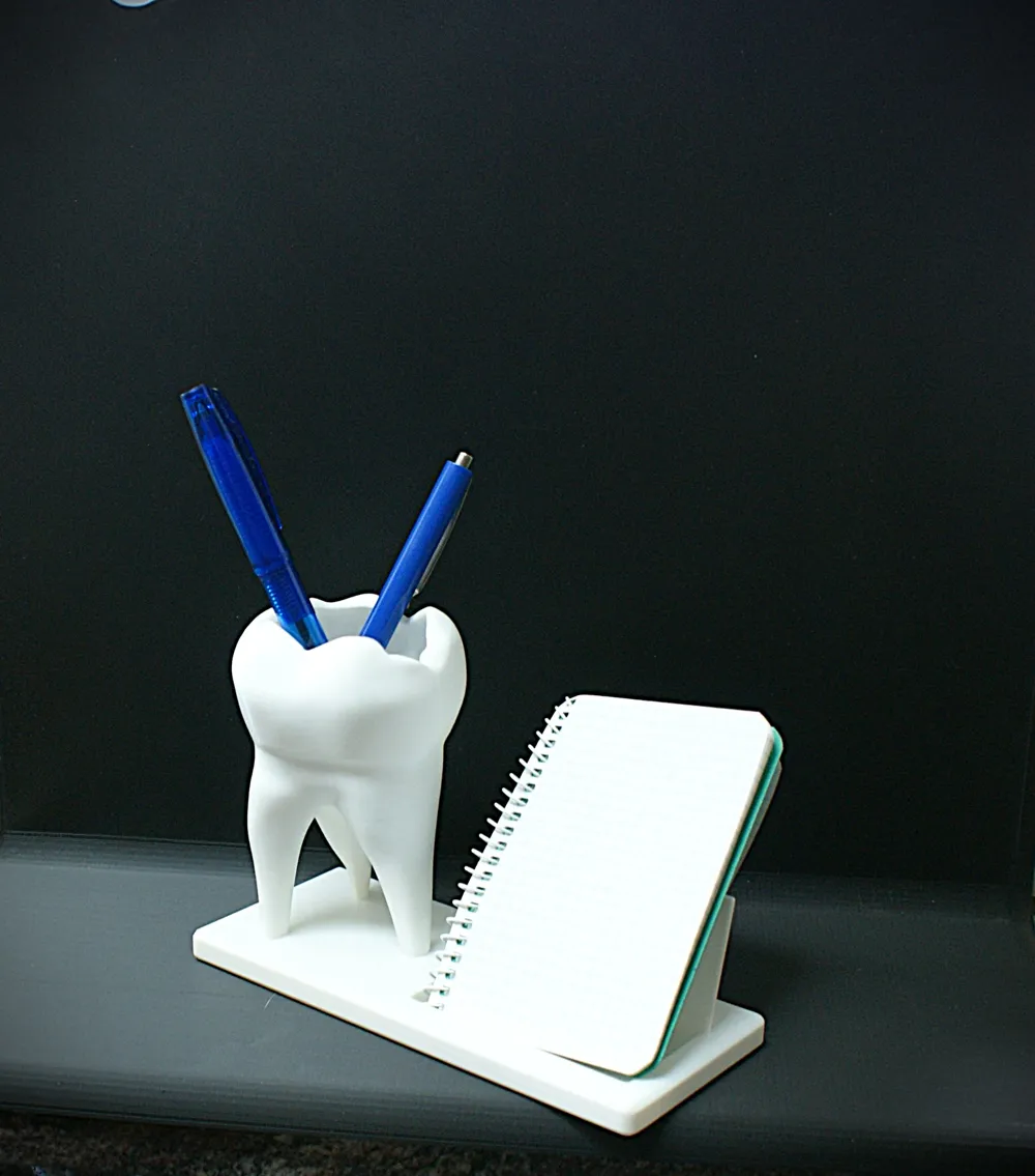 Tooth Pen Holder by RaffNix3D MakerWorld: Download Free 3D Models