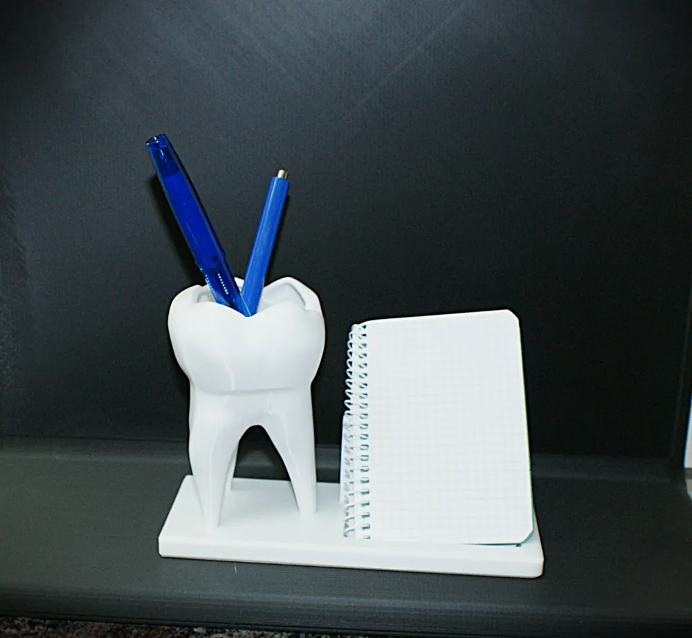 Tooth Pen Holder by RaffNix3D MakerWorld: Download Free 3D Models