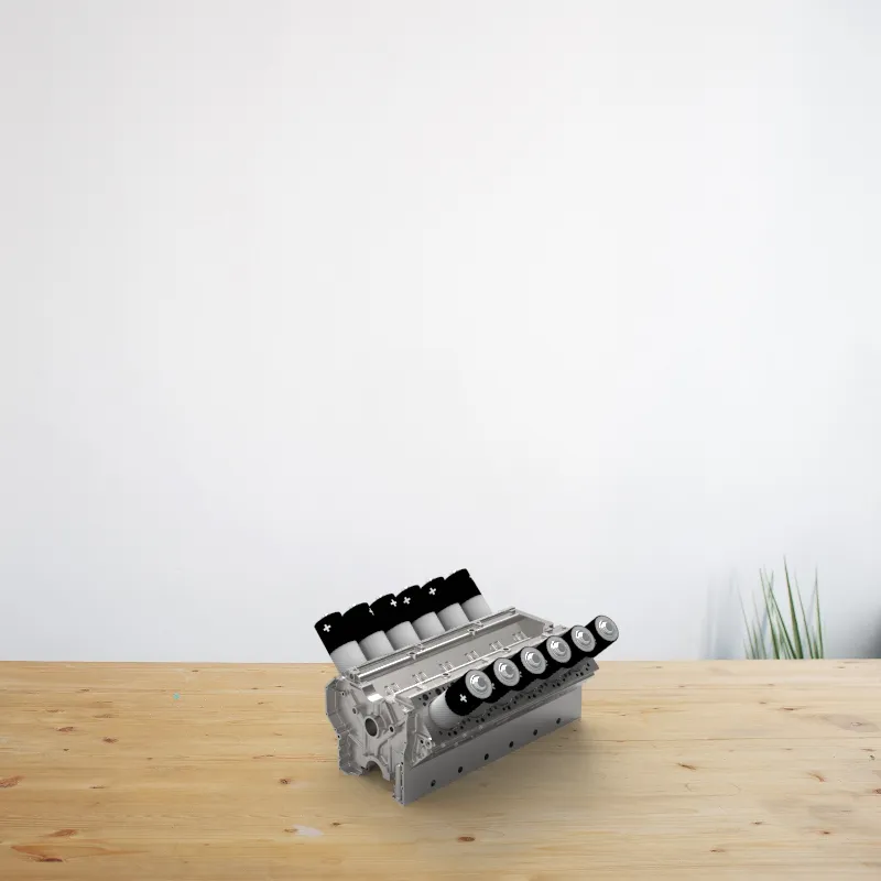 V12 engine block battery holder by oscarvs_11 - MakerWorld