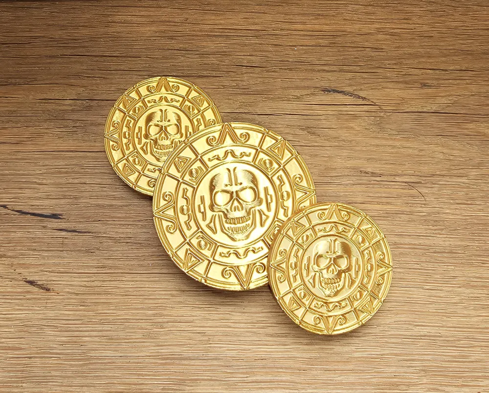 Aztec Gold double-sided by Leismann MakerWorld: Download Free 3D Models