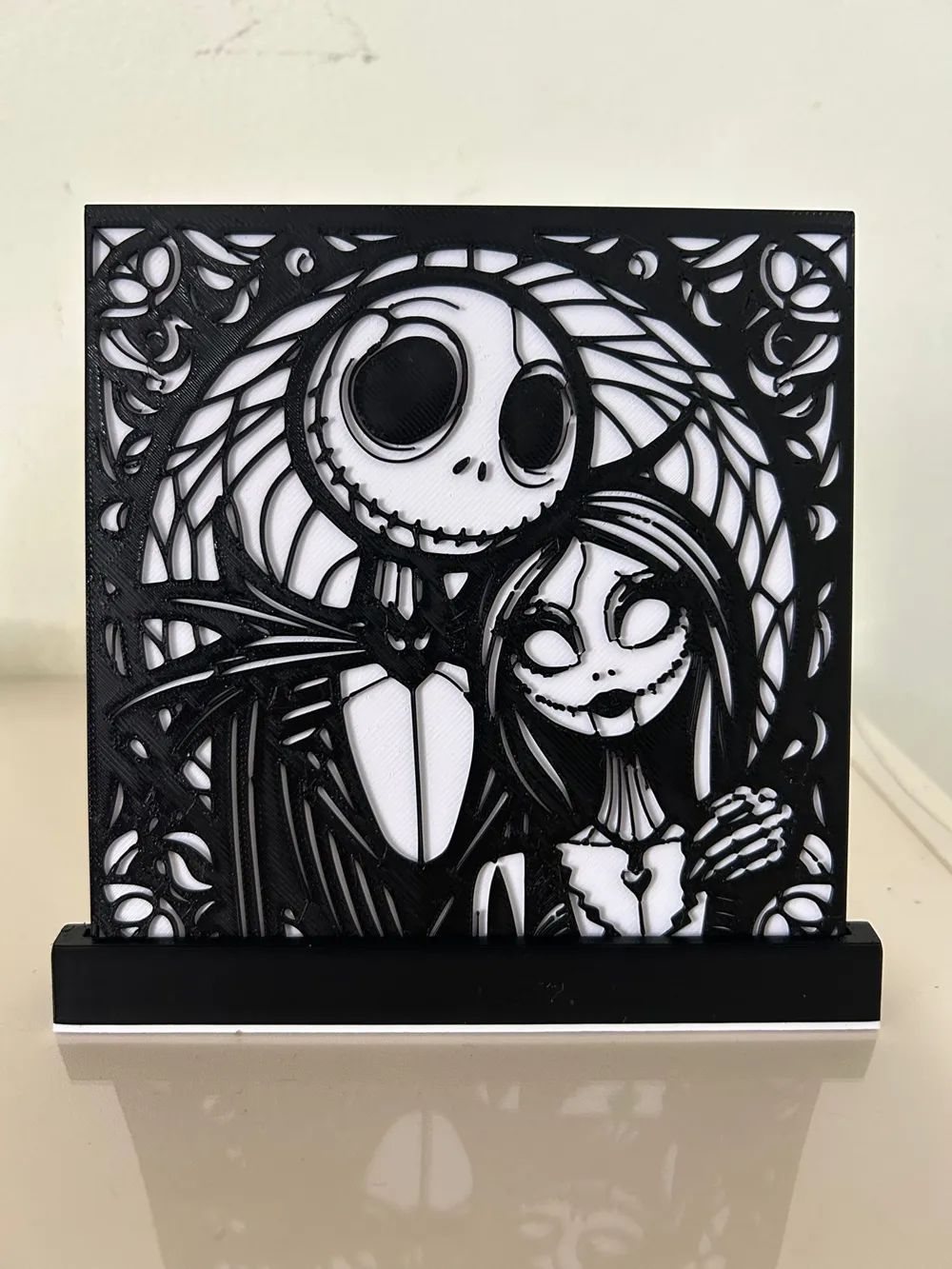 Nightmare Before Christmas Jack and Sally Portrait by Francesco Pio ...