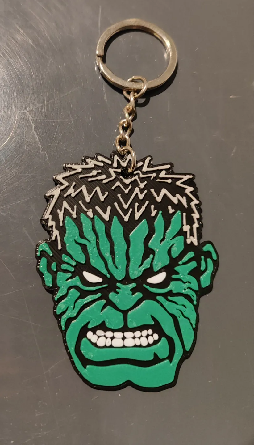 Hulk Keychain Remixed by xristoshim - MakerWorld