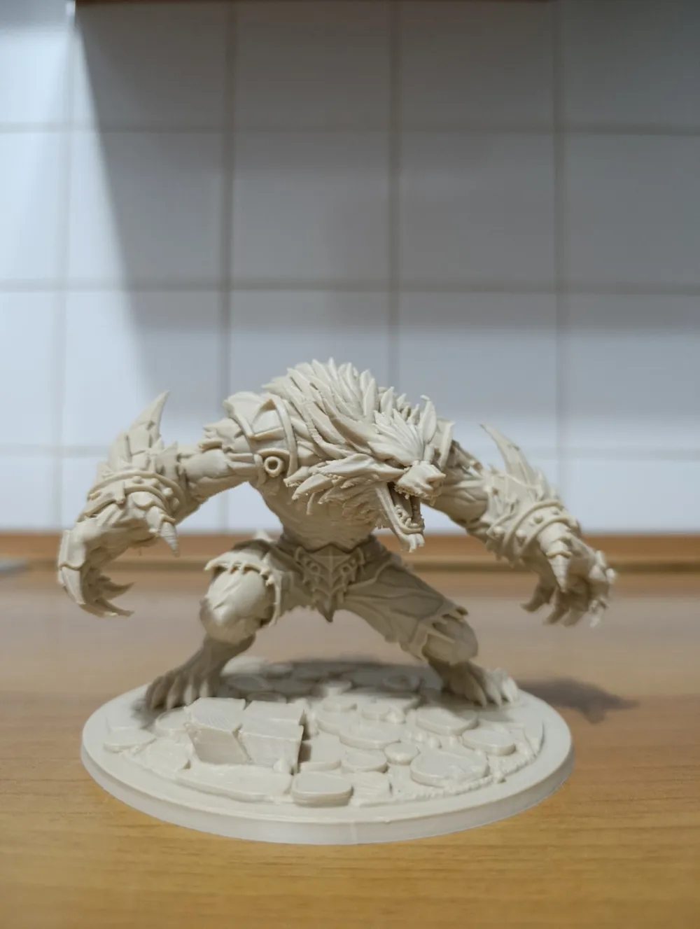 Warwick - League of legends - 3D figure - Free 3D Print Model - MakerWorld