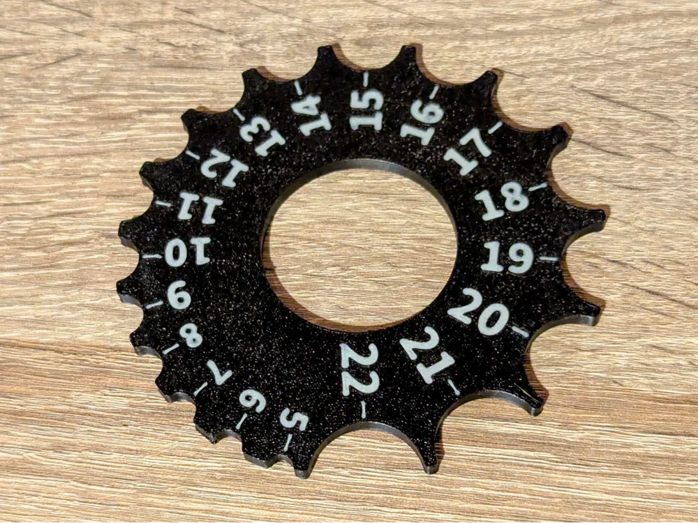 Simple metric radius gauge with clear scale by StampyDriver MakerWorld ...