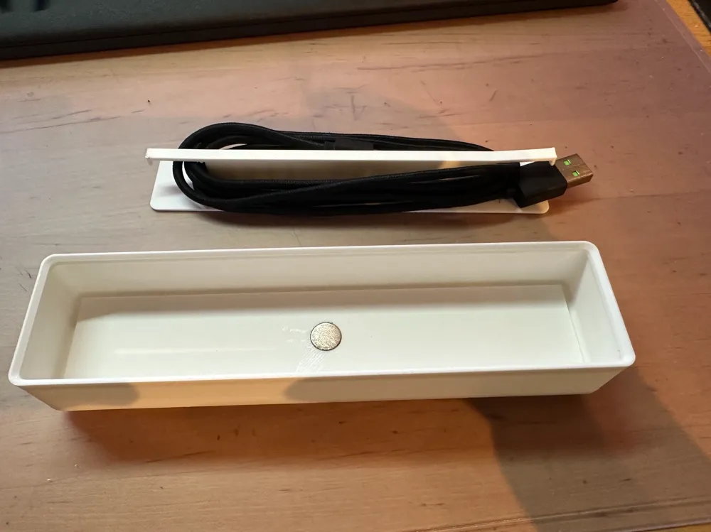 Gridfinity magnetic Cable Management by Basti. MakerWorld: Download ...