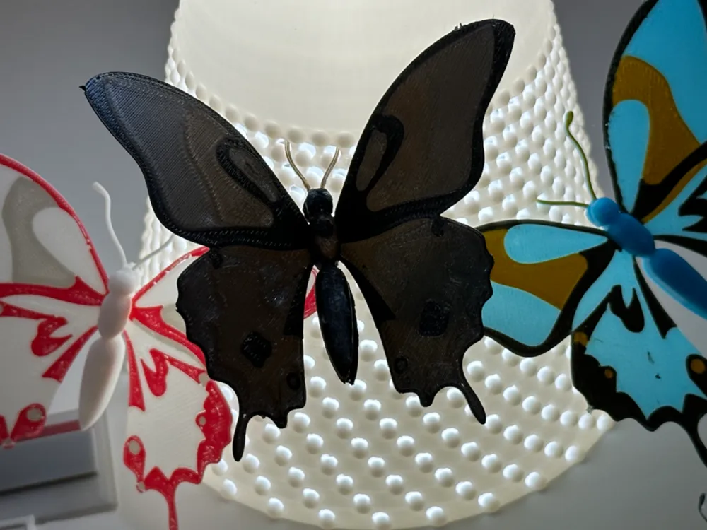 Butterfly in Kitcard Design by JAV-3DMakerWorld: Download Free 3D Models