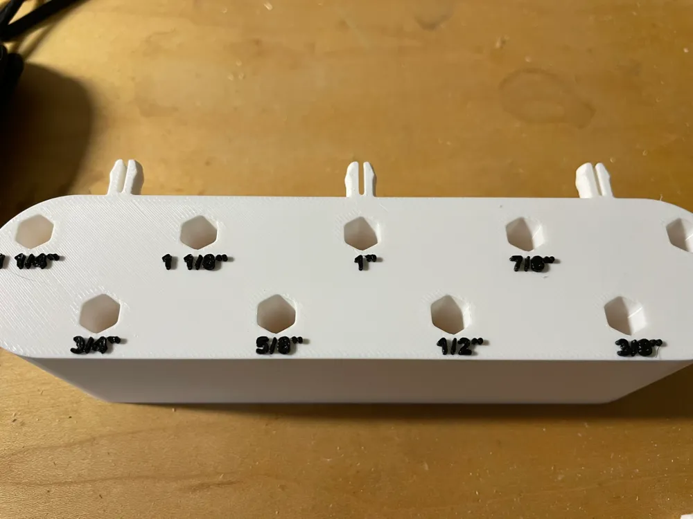 Spade Drill Bit Pegboard Mount / Holder by IMakeTP - MakerWorld