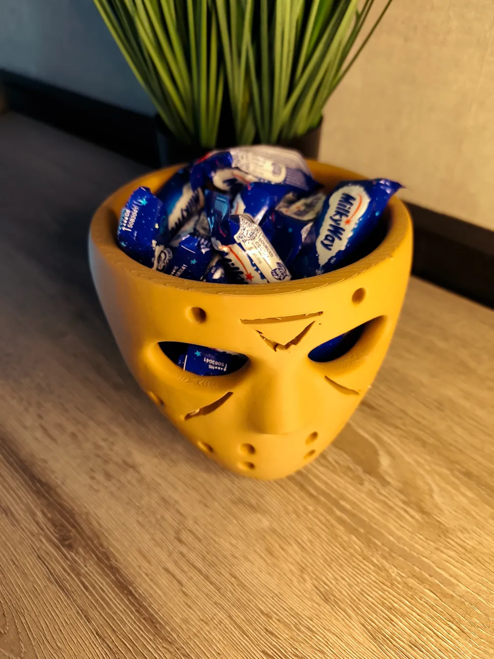 Jason Candy Bowl-Halloween Decoration-Wood Sculpt - Free 3D Print Model ...