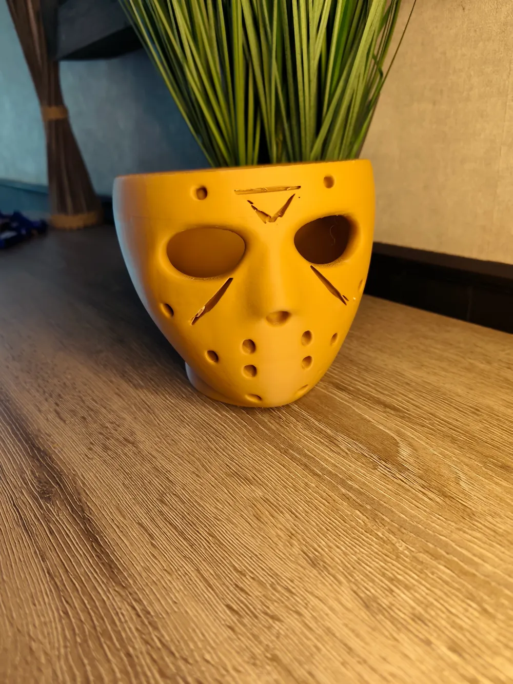 Jason Candy Bowl-Halloween Decoration-Wood Sculpt - Free 3D Print Model ...