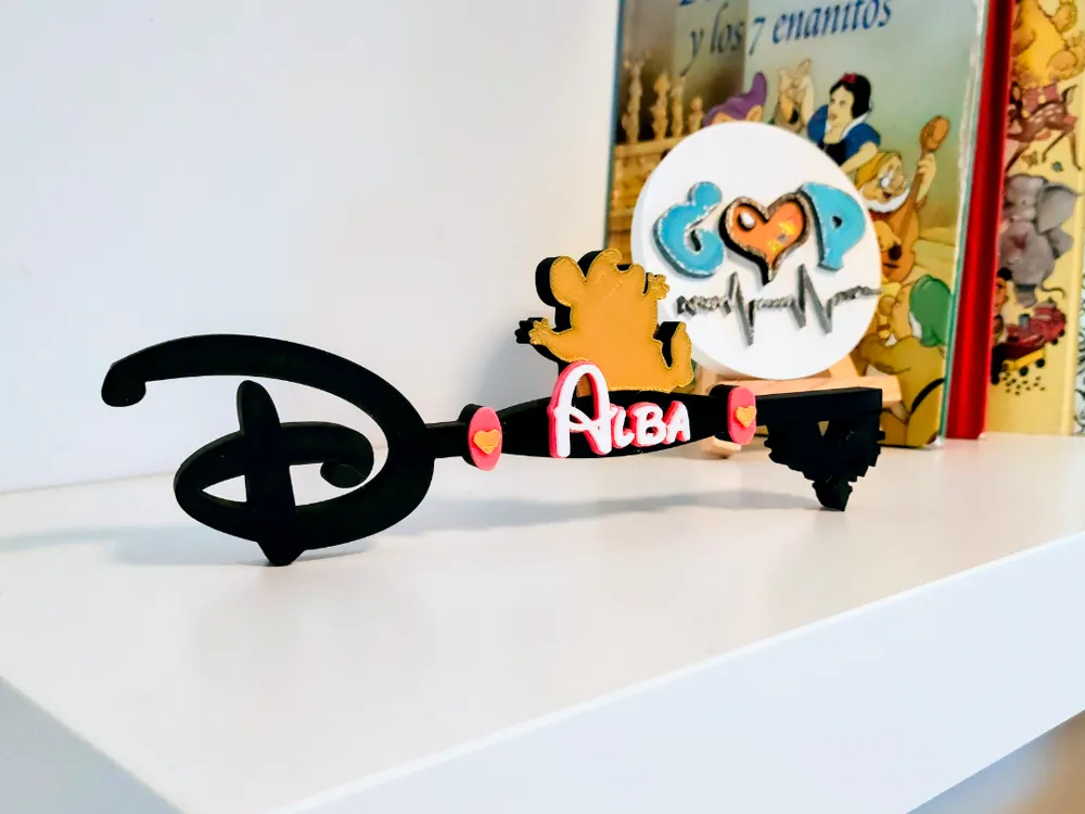 Disney Key by Cop MakerWorld: Download Free 3D Models