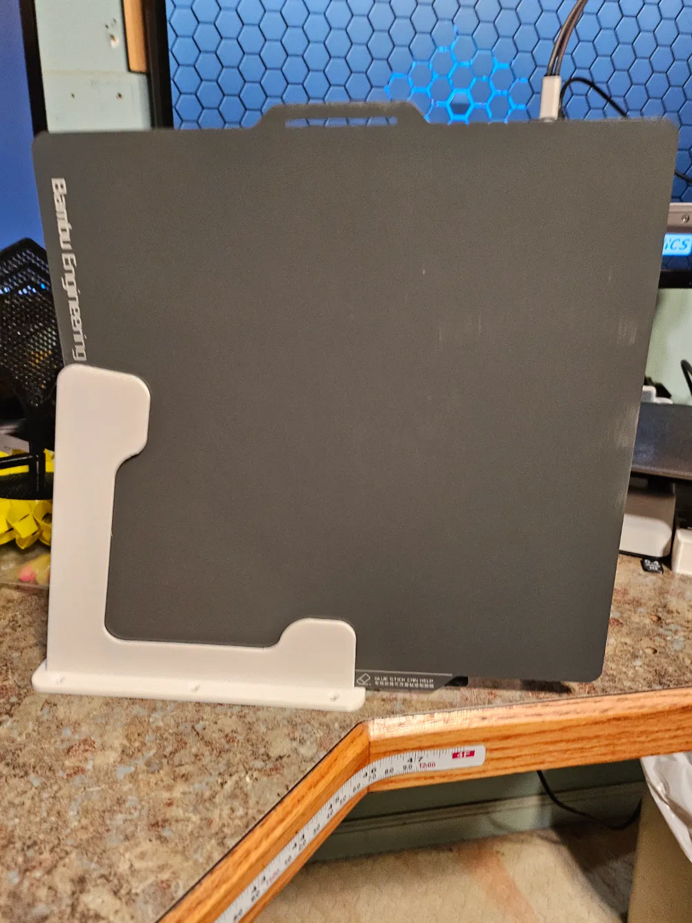 Print Plate Storage - Table or Wall Mount by Jeff Smith - MakerWorld