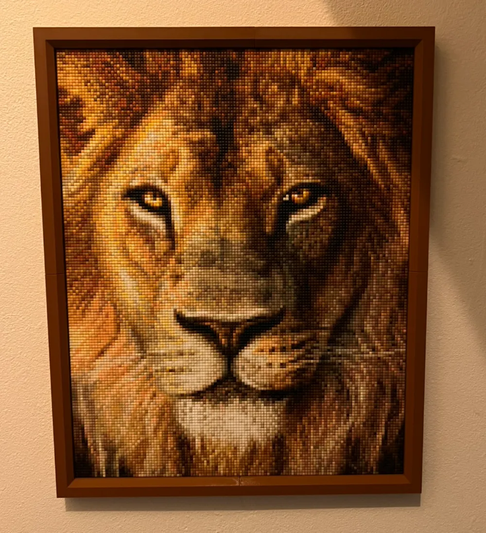 pixel frame 3x3 by Marthy - MakerWorld