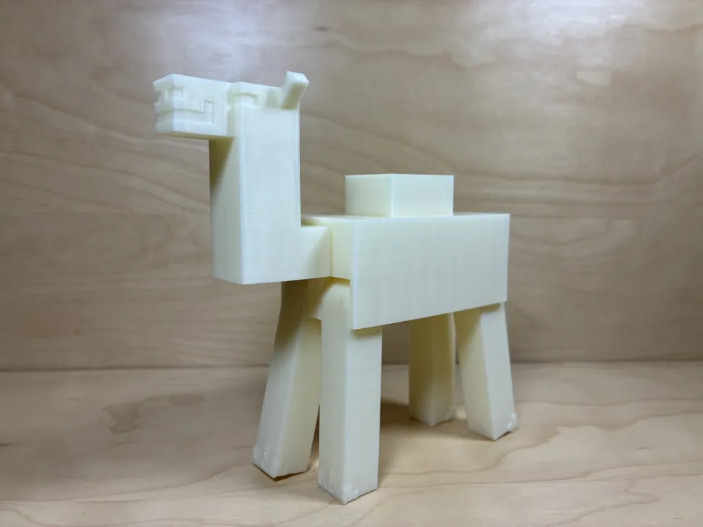 Minecraft Camel Articulated Print-In-Place by The Antagonist MakerWorld ...