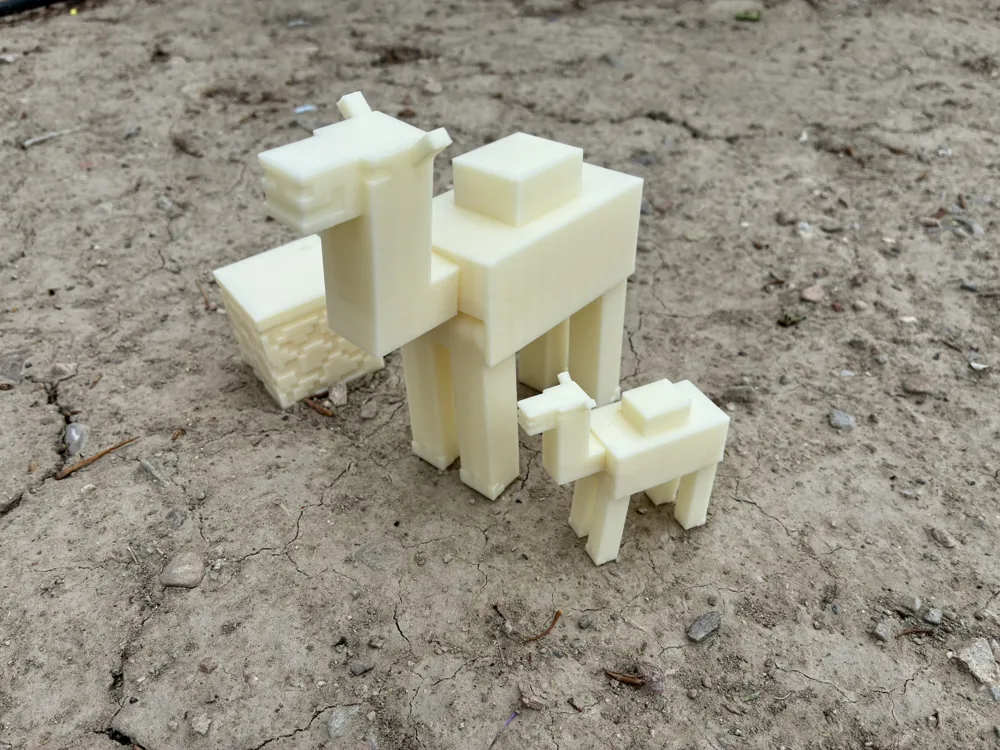 Minecraft Camel Articulated Print-In-Place by The Antagonist MakerWorld ...