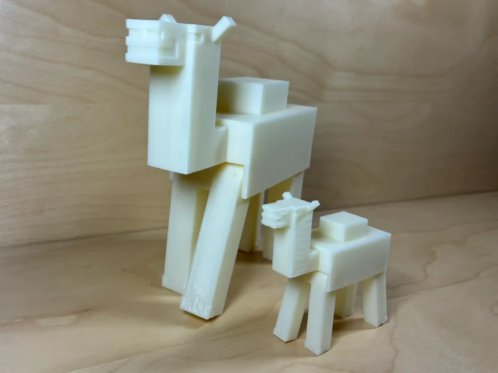 Minecraft Camel Articulated Print-In-Place by The Antagonist MakerWorld ...
