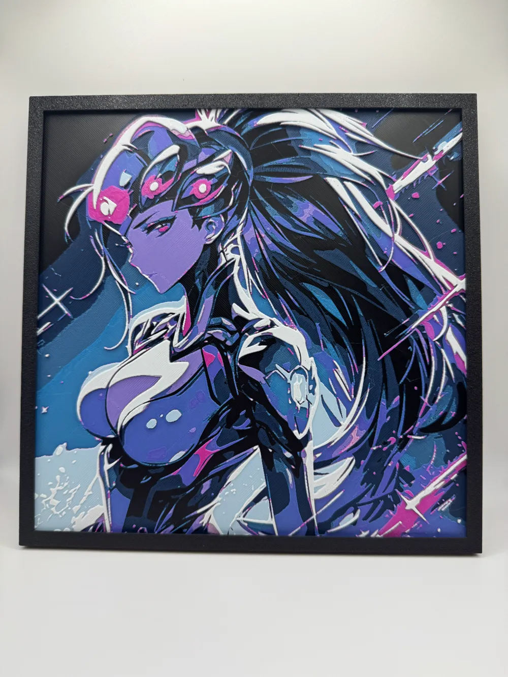 Widowmaker - Overwatch Hueforge - Free 3D Print Model - MakerWorld