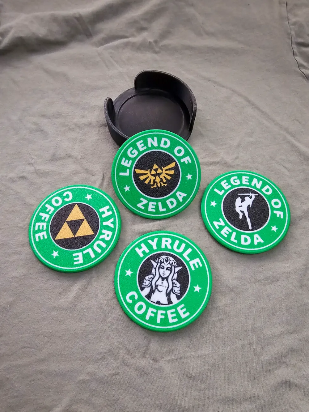 Legend of Zelda Coaster Set by Think3D - MakerWorld