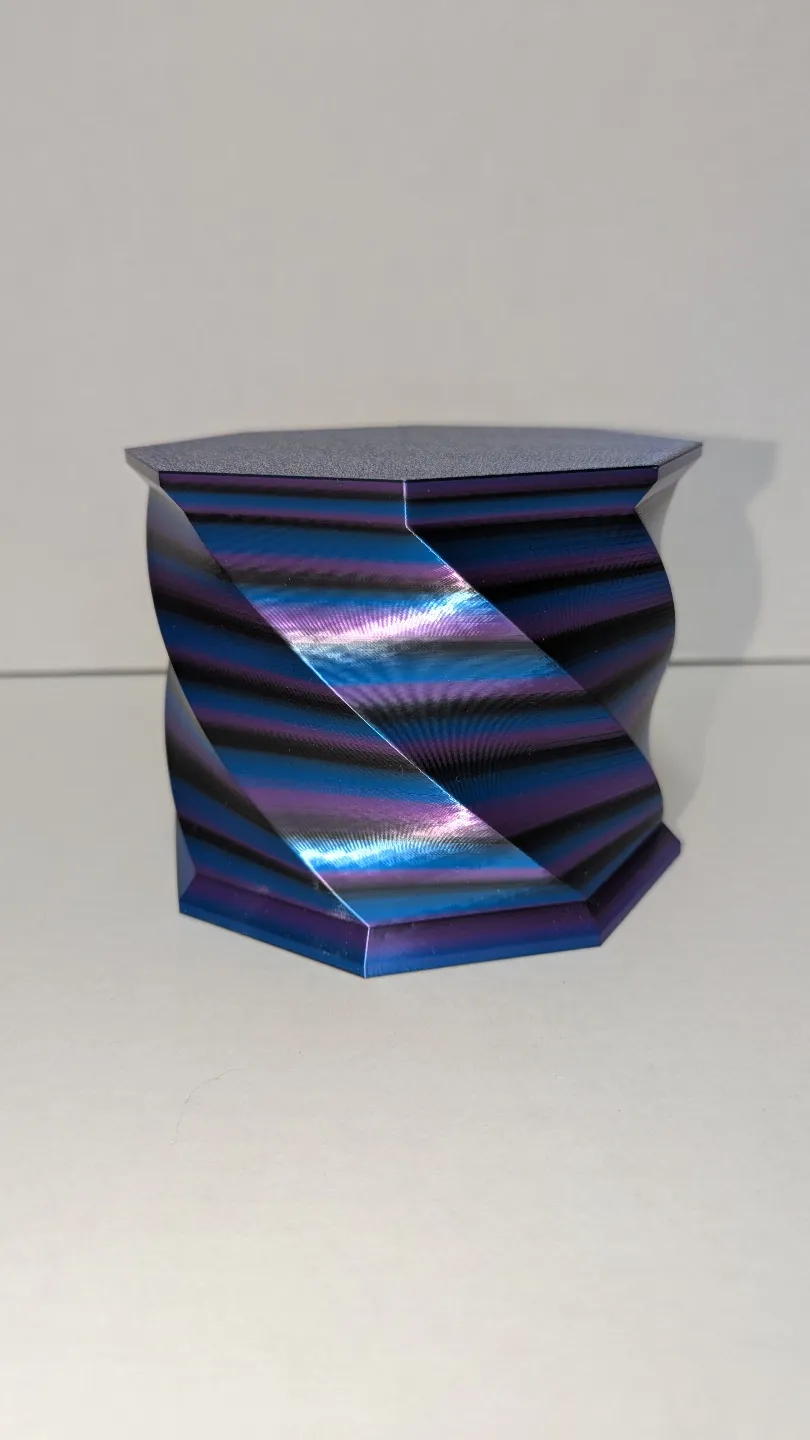 Twist Box - Vase Mode Stacking Container Set Remixed by TheKiltedPrinter - MakerWorld
