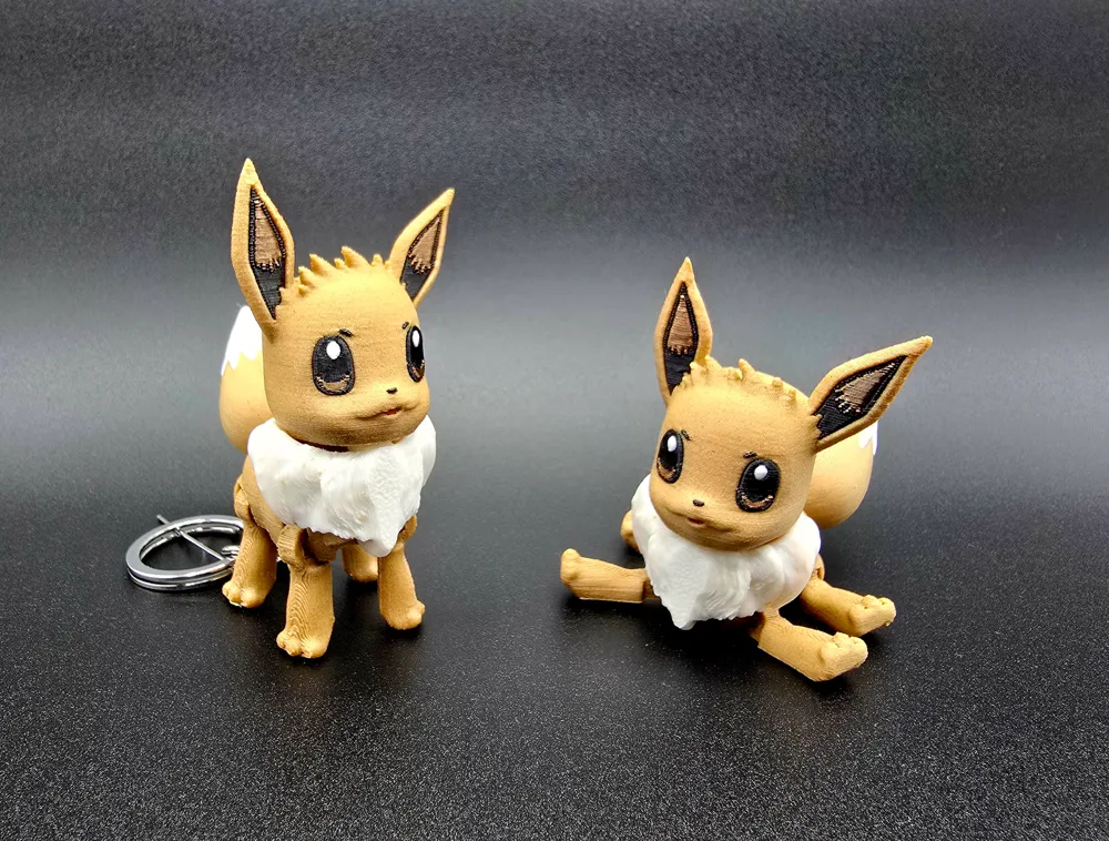 Pocket Pets - Flexi Eevee - PokePet by FilliFuu MakerWorld: Download ...