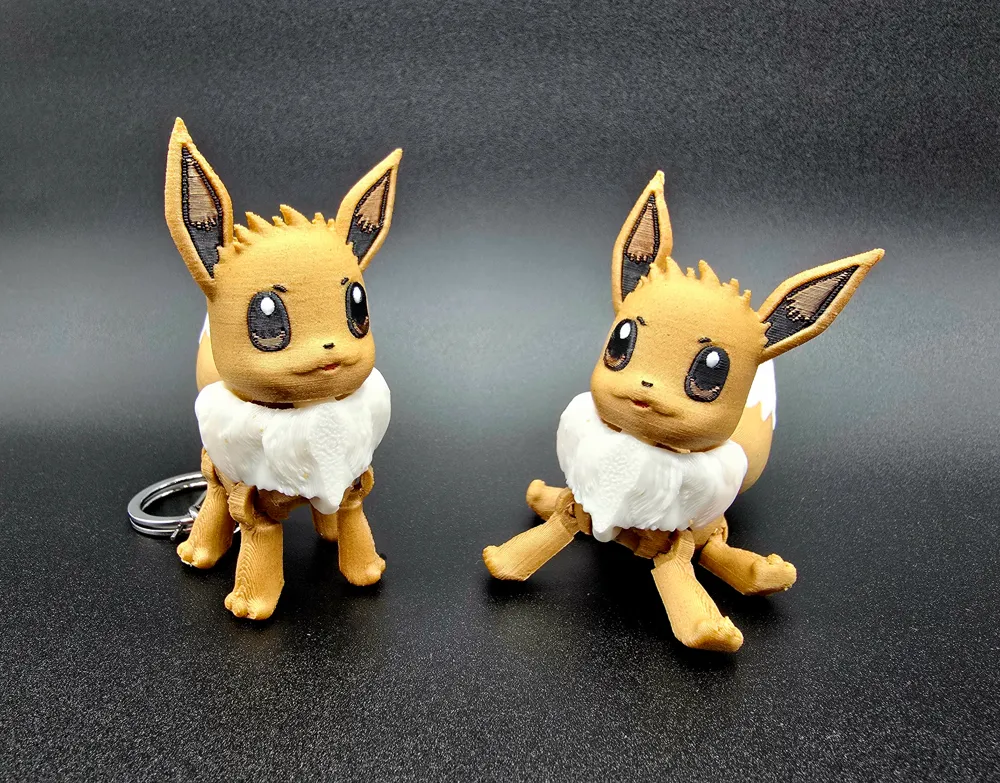 Pocket Pets - Flexi Eevee - PokePet by FilliFuu MakerWorld: Download ...