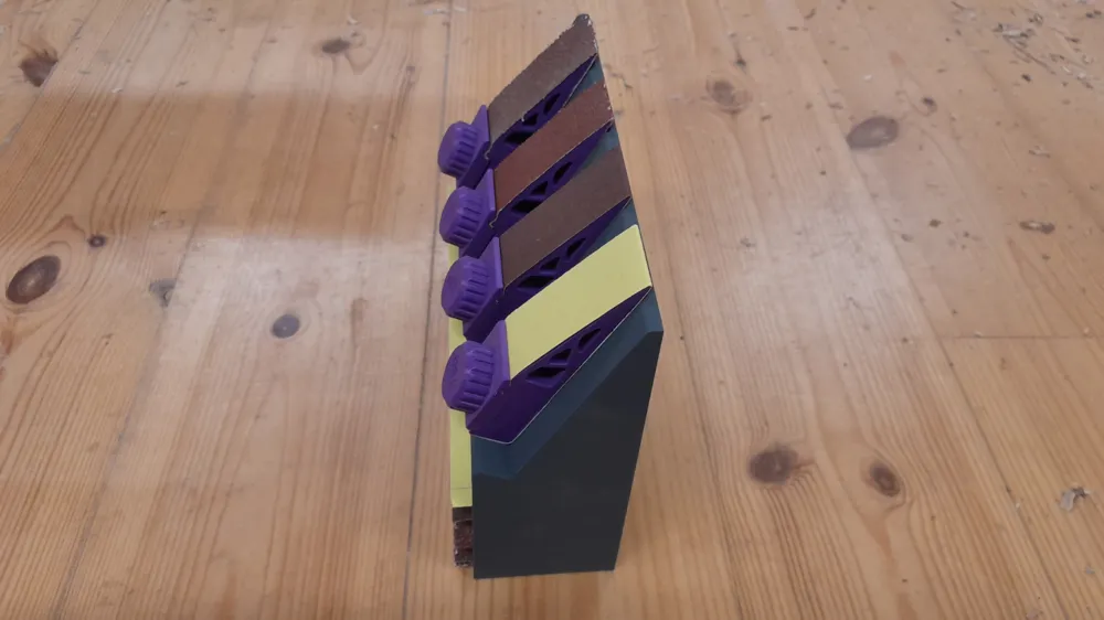 Detail Sanding Block Tool Set With Storage by RBrayWood - MakerWorld