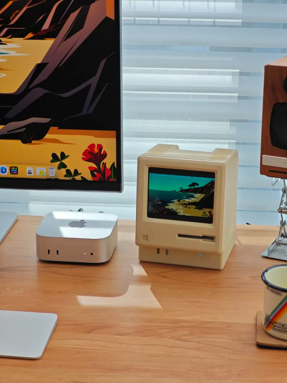 Mac Mini M4 & Macintosh! Retro | 5-inch Secondary Screen | Expansion ...