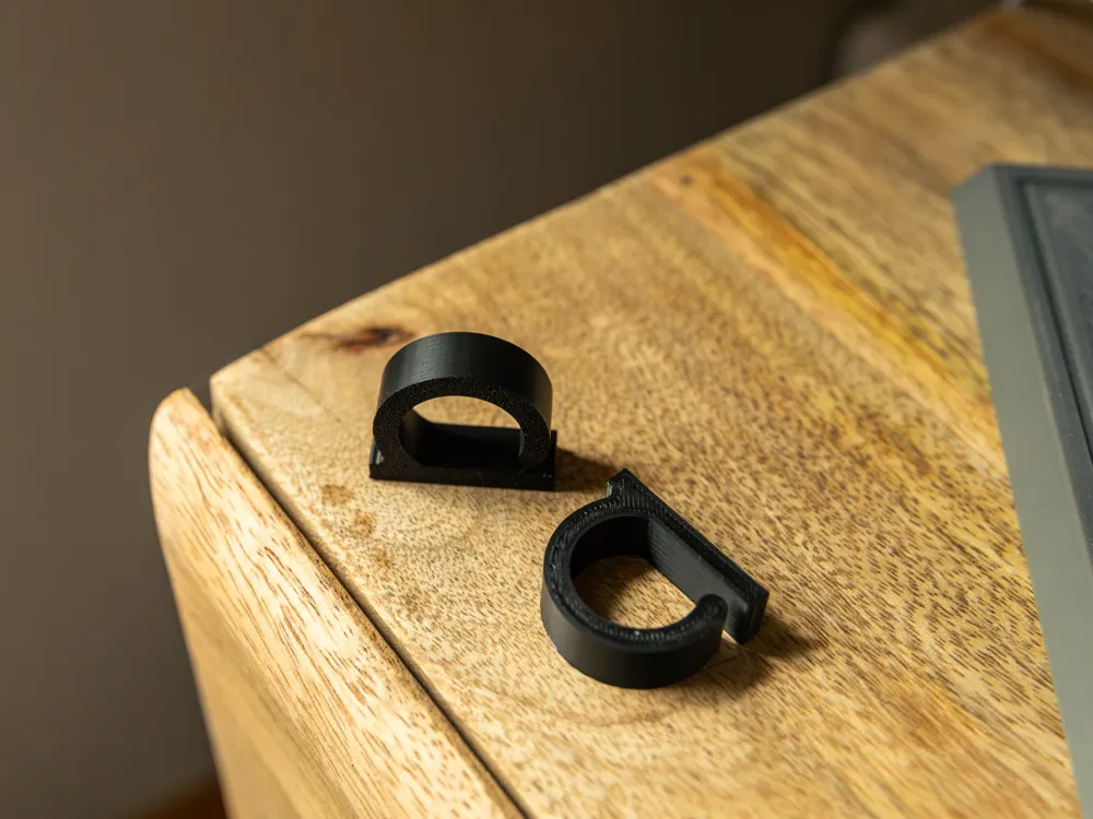 Under Desk Cable Clip by SD Studios - MakerWorld