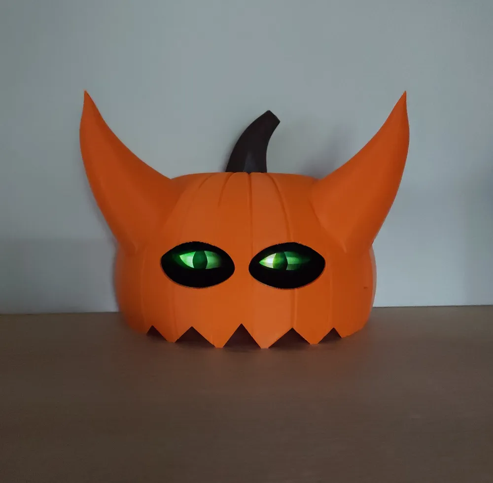 Pumpkin animated mask by DrejkCZ MakerWorld: Download Free 3D Models