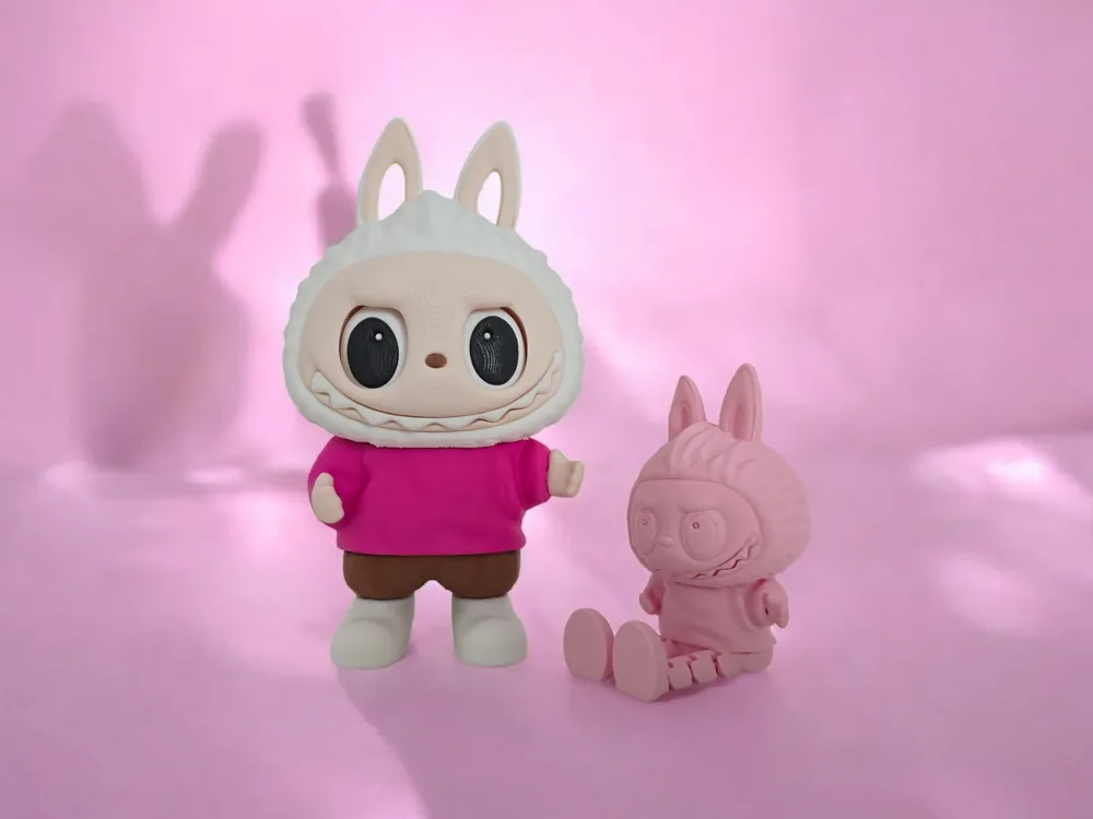 Labubu - Articulated toy - Free 3D Print Model - MakerWorld