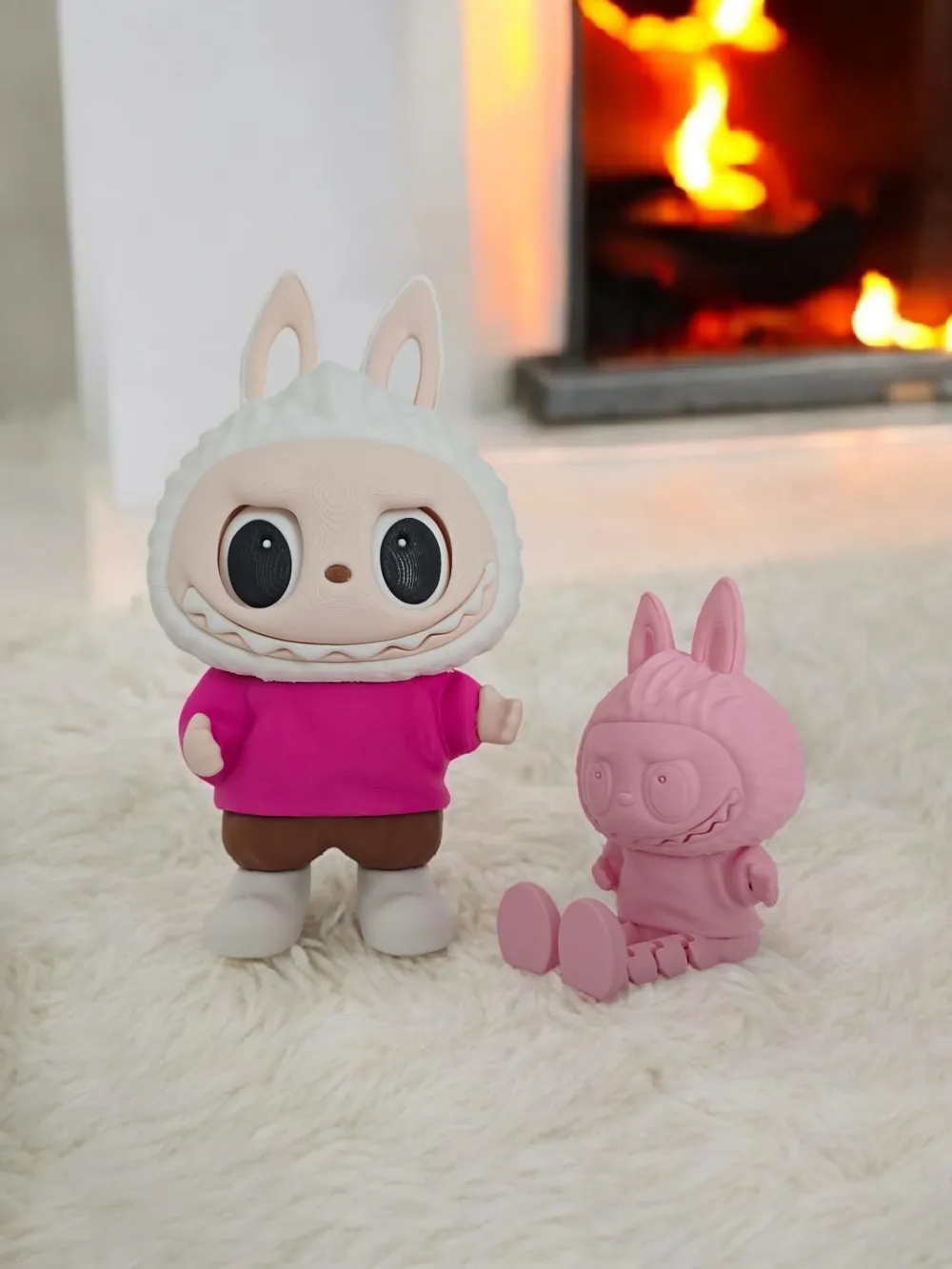 Labubu - Articulated toy - Free 3D Print Model - MakerWorld