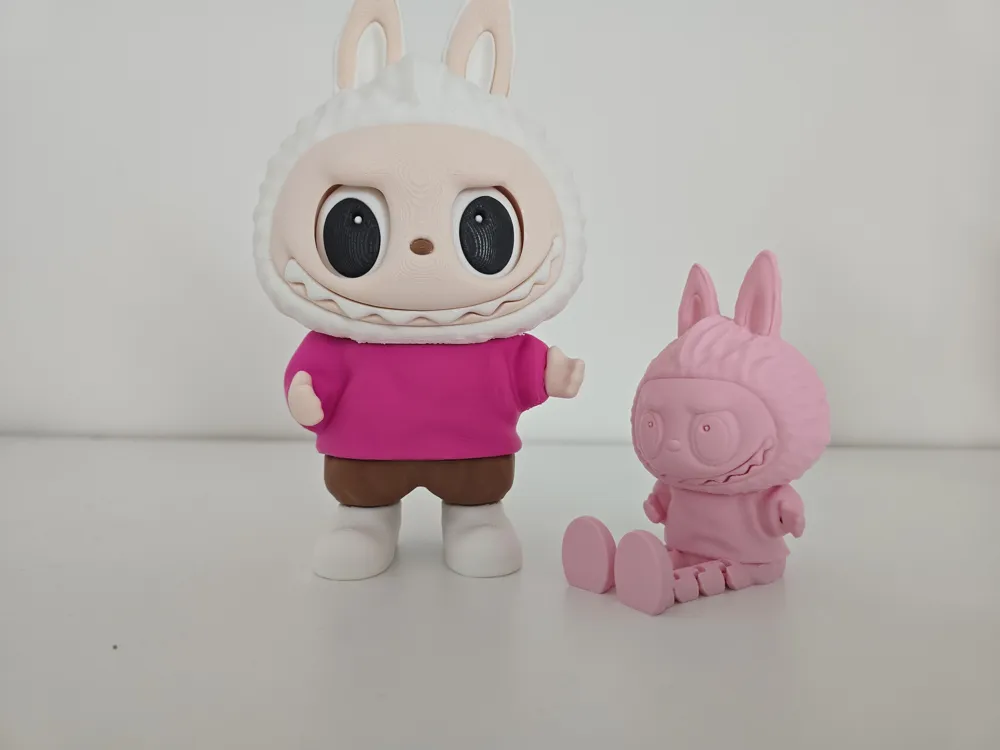 Labubu - Articulated toy - Free 3D Print Model - MakerWorld