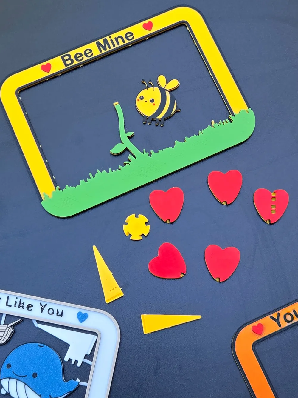 Adorable Valentine's Animal Kit Cards - Free 3D Print Model - MakerWorld