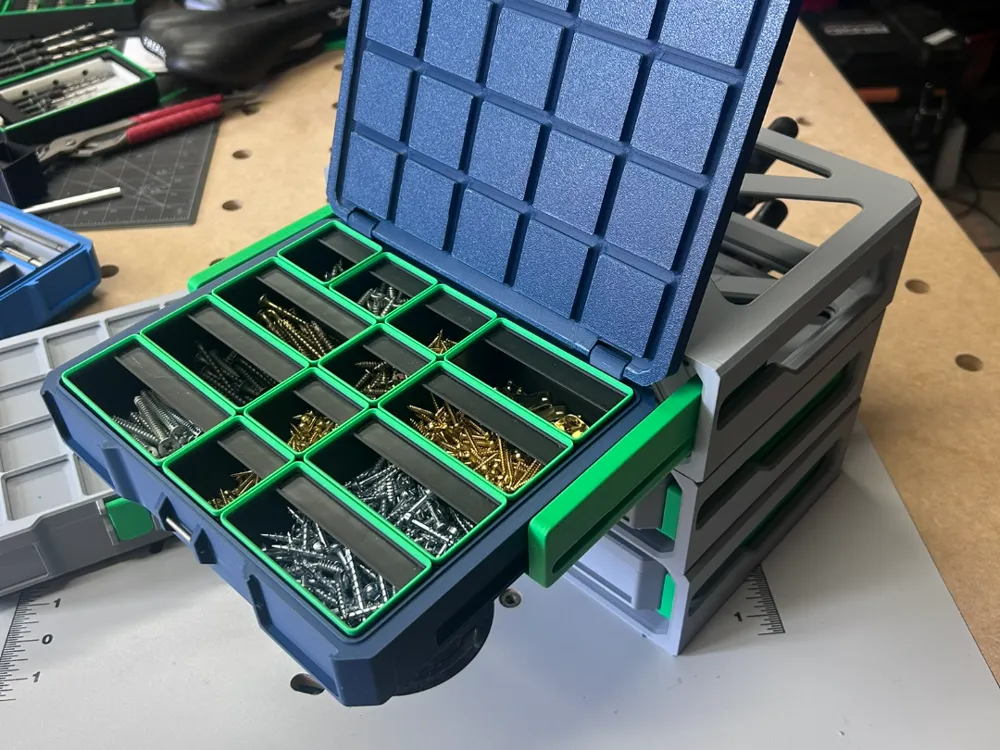 Storage Toolbox Drawer System by schuylab MakerWorld: Download Free 3D ...