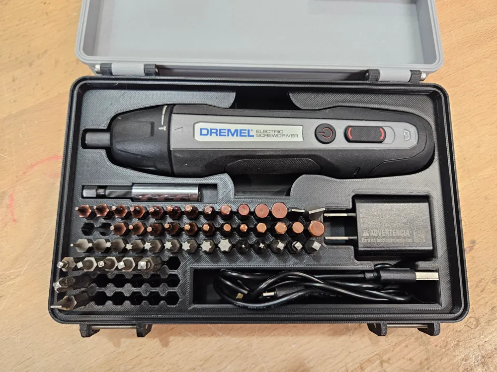 Dremel Screwdriver Rugged Box Remixed by Hergie Prints - MakerWorld