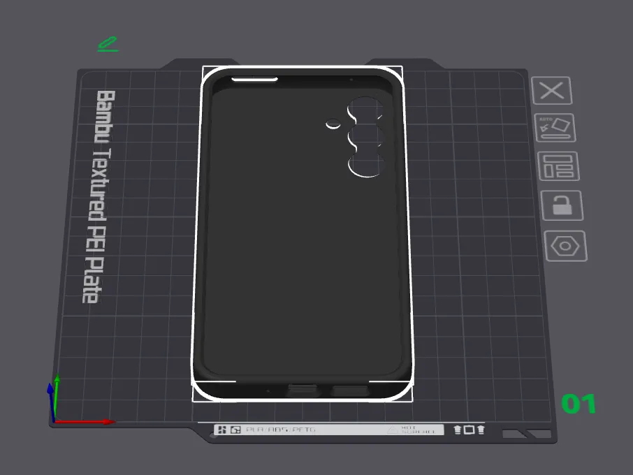 Samsung A54 Phone Case - Free 3D Print Model - MakerWorld