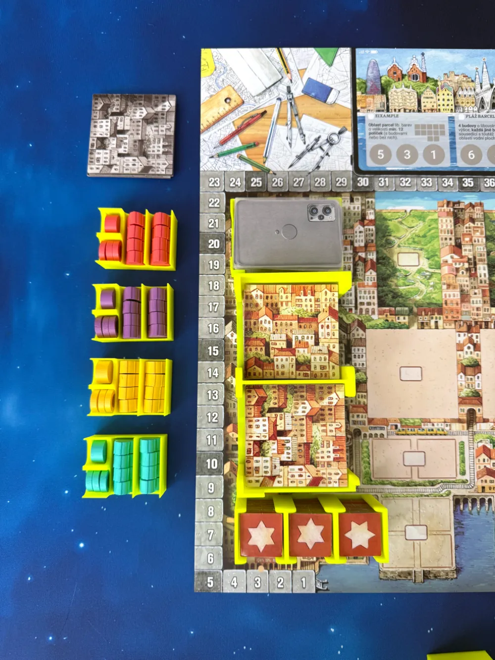 Cities board game insert by Oksamot - MakerWorld