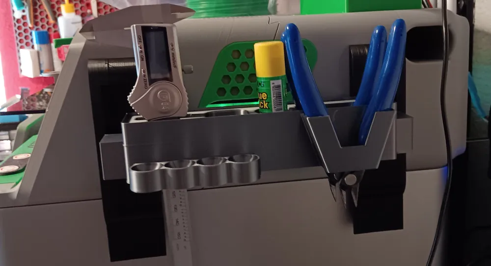 Tool holder for AMS Riser V2 V3 - No Hex Remixed by bwilfong15 ...