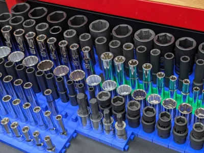 socket organizer 3d print model download - MakerWorld