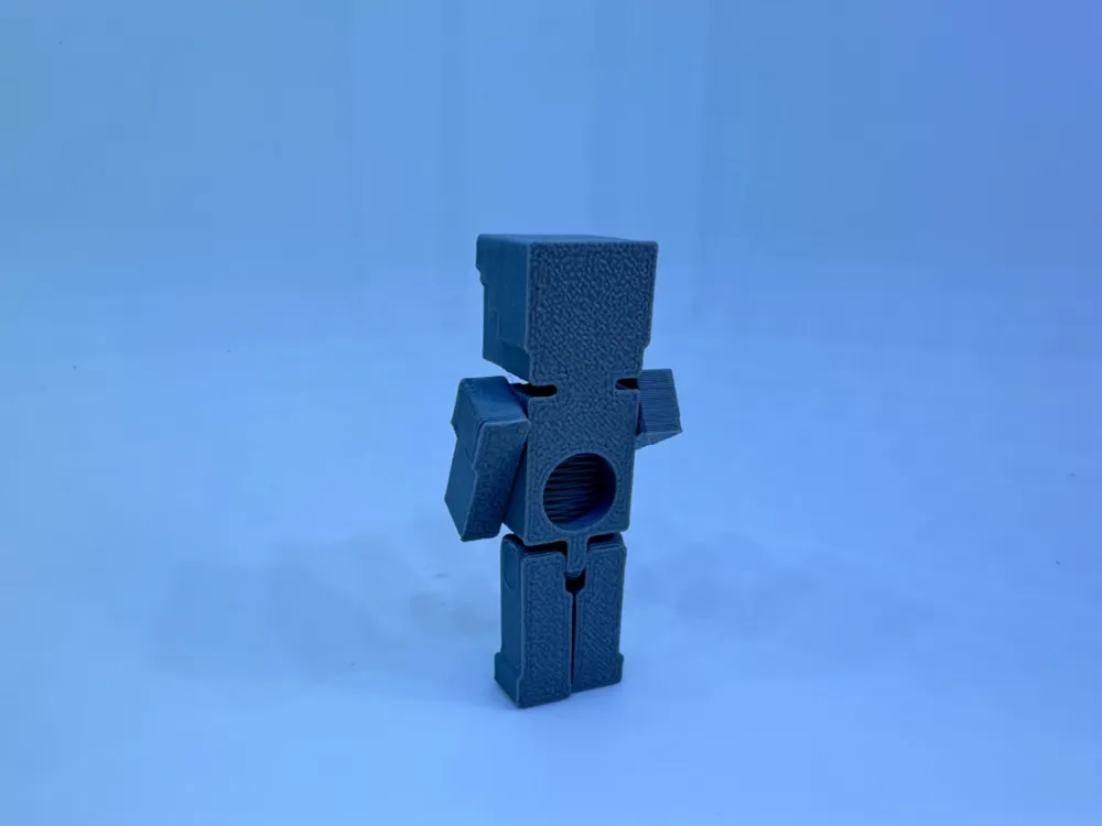 Fridge Magnet - Minecraft Mini Steve Adjustable by Zdenek - MakerWorld