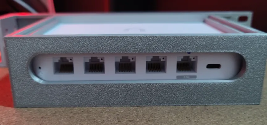Backplate for UCG Ultra Rack Mount Adapter by s1kk1s - MakerWorld