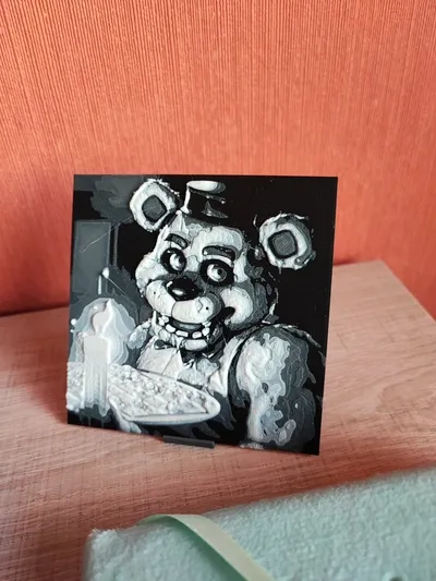 Fnaf Freddy Pizza 10x10 Remixed by daniel.rynduch - MakerWorld