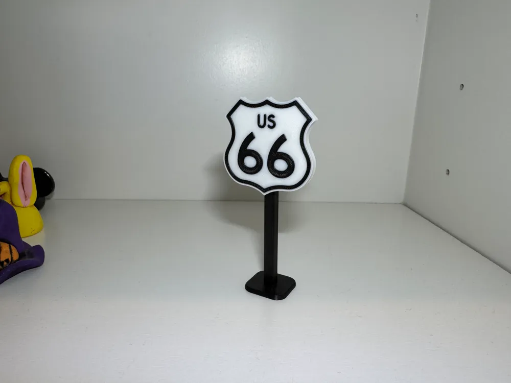US Highways - US Road Mini Signs by 3D Print Creative ...