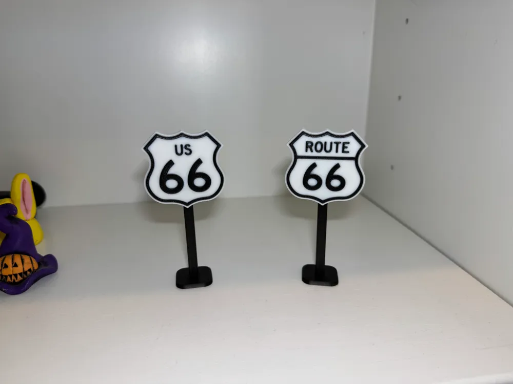 US Highways - US Road Mini Signs by 3D Print Creative ...