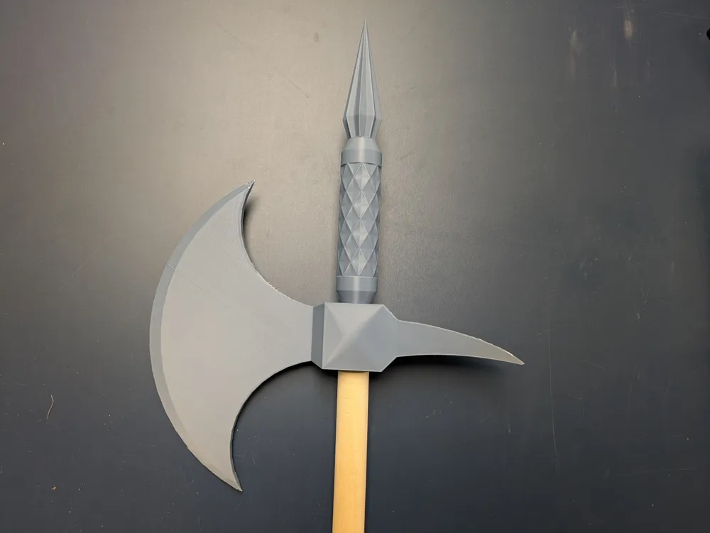 Halberd Poleaxe Broom Thread Compatible by terraprint_llc - MakerWorld