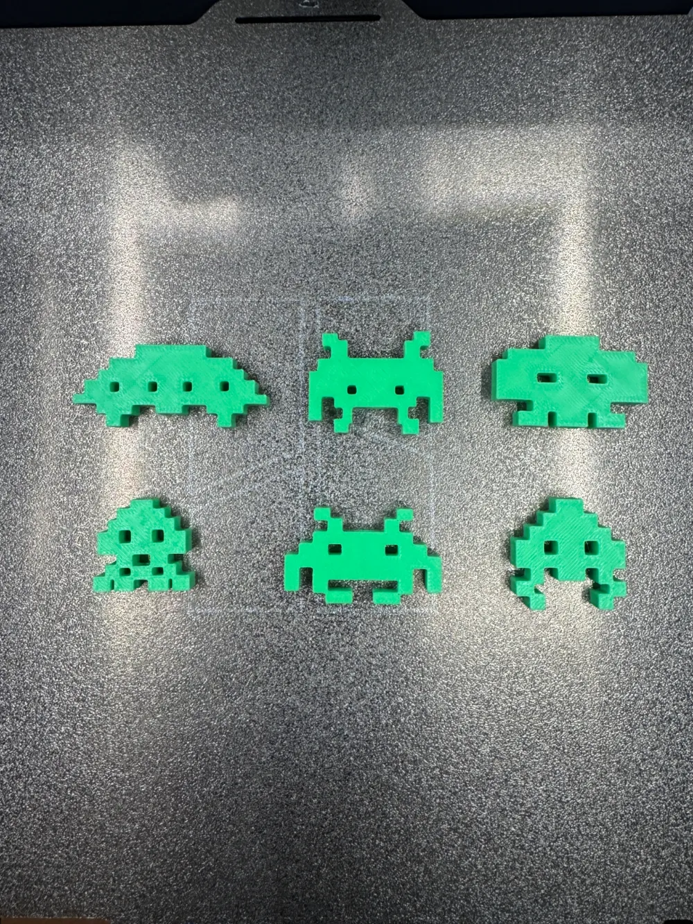 Space Invaders Drawstring beads by Denver - MakerWorld