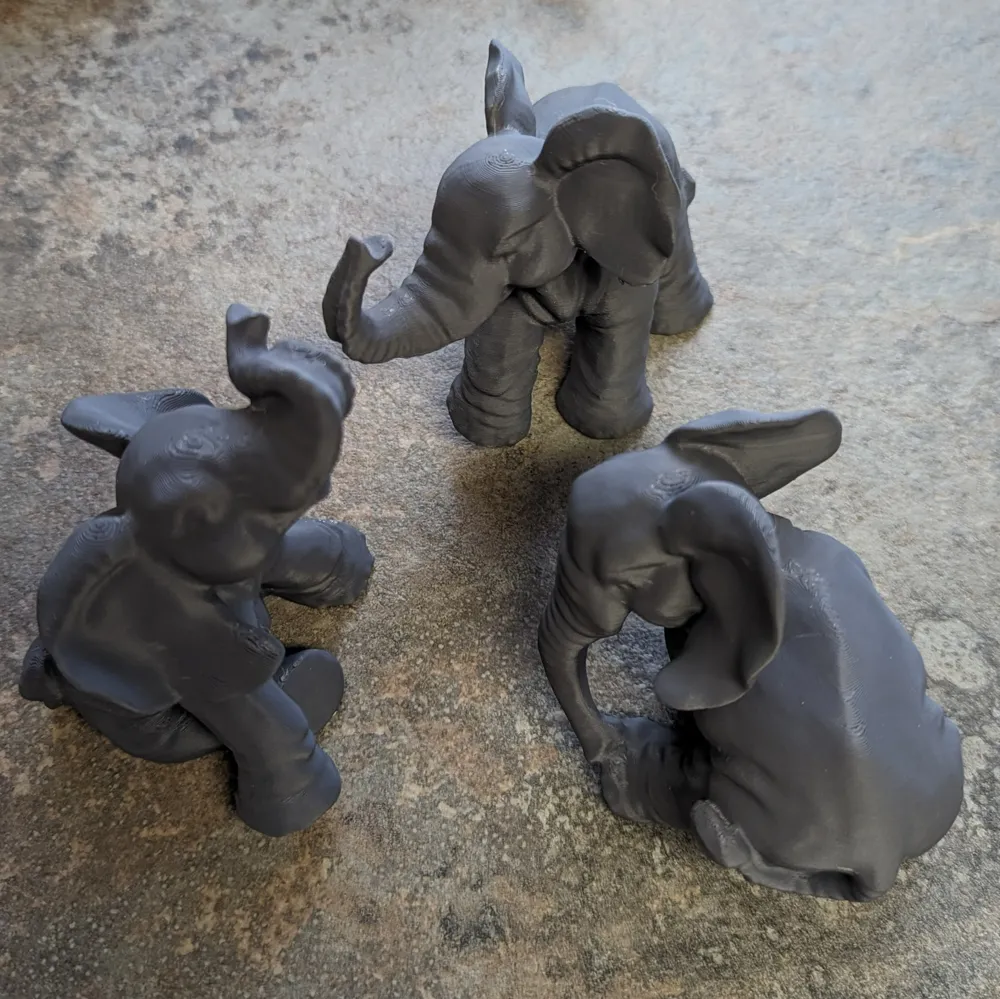 Cute Baby Elephant Ornament 1 by spud2077 - MakerWorld