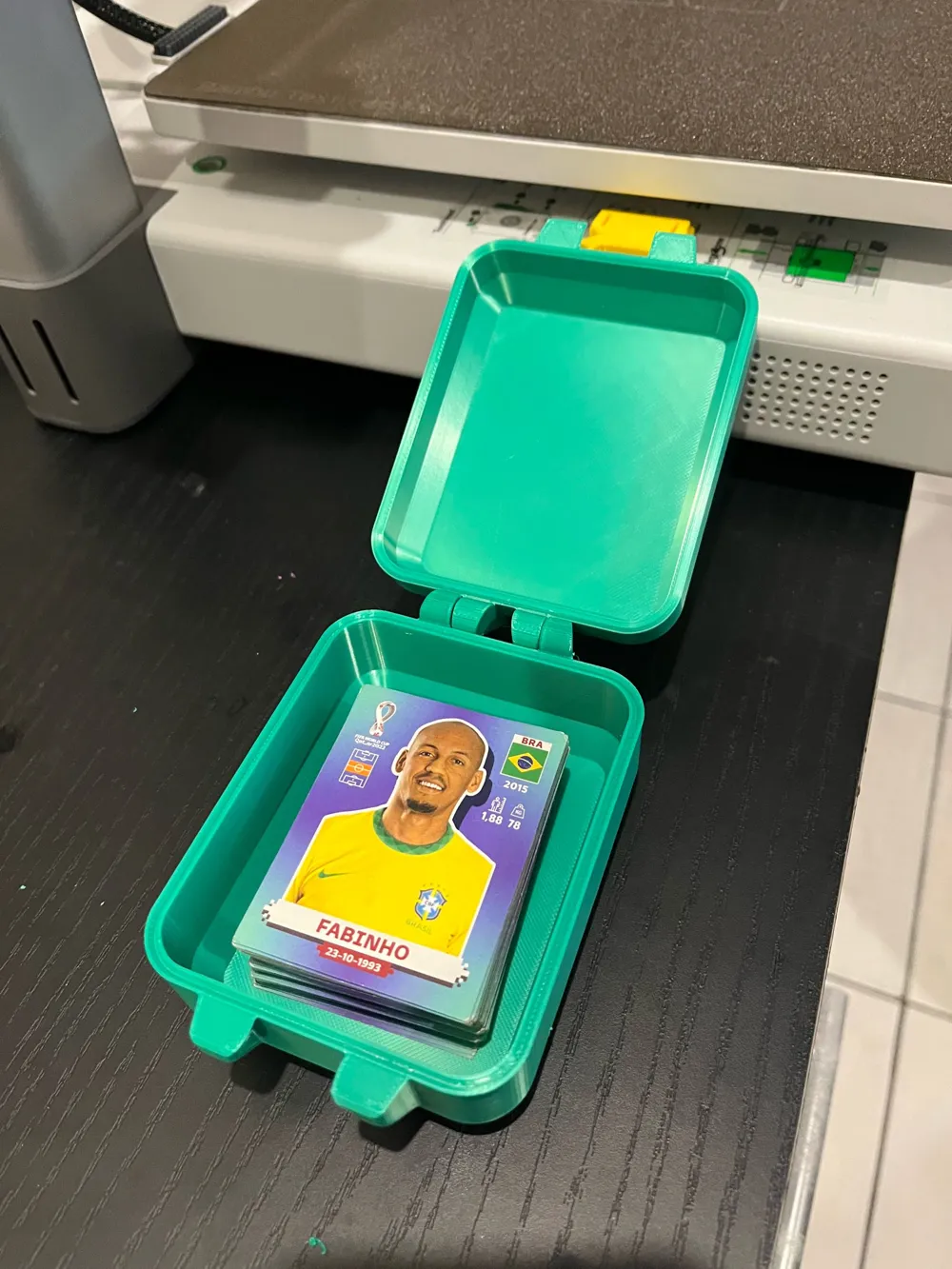 Neymar stickers storage box - Free 3D Print Model - MakerWorld