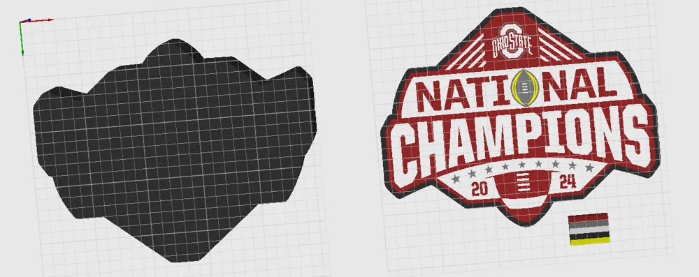 Ohio State National Champs Lightbox by mike1243 MakerWorld: Download ...