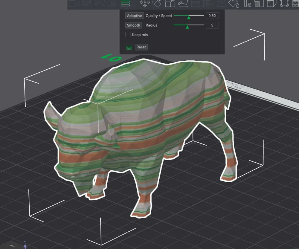 Low Poly Bison - Free 3D Print Model - MakerWorld