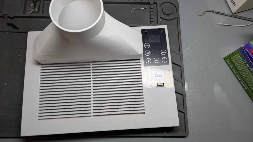 KEESUNG Mini Mobile Air Conditioner Adapter Hose by LuGrey MakerWorld ...
